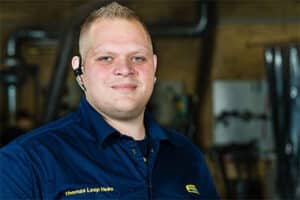 Kontakt J. Hundahl, hvis du har brug for hjælp til service og rådgivning